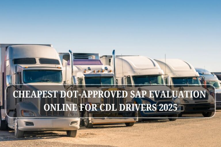 How the DOT Return-to-Duty Process Works in 2025 – Step-by-Step Breakdown